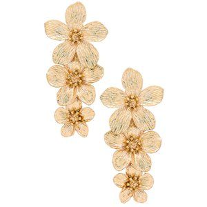Anthropologie | Jewelry | New Anthropologie Shashi Botanique Flower Earrings | Poshmark
